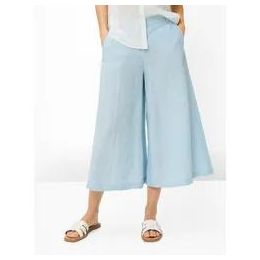 Culotte Brax "Style MELLI S", Damen, Gr. 48K (24), Kurzgr&ouml;&szlig;en, vintage, Web, 100% Leinen, Hosen Culotte