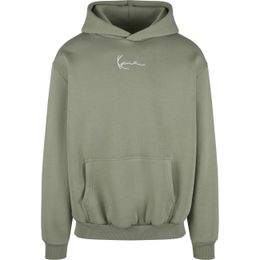 Kapuzensweatshirt Karl Kani "Karl Kani Small Signature Essential OS Hoodie", Herren, Gr. S, gr&uuml;n, 65% Baumwolle, 35% Polyester, Sweatshirts