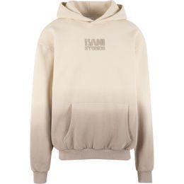 Kapuzensweatshirt Karl Kani "Karl Kani Kani Studios Gradient Os Hoodie", Herren, Gr. S, beige, 65% Baumwolle, 35% Polyester, Sweatshirts