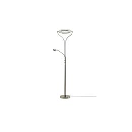 Meisterleuchten LED-Deckenfluter 2-flammig schwarz/chrom schwarz Ma&szlig;e (cm): B: 35,5 H: 180 T: 28.0 &raquo; M&ouml;bel Kraft