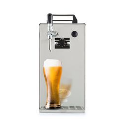 ich-zapfe Zapfanlage mit k&uuml;hlung, Durchlaufk&uuml;hler f&uuml;r Bier, Kontakt 40/K von Lindr, Bier Zapfanlagen gek&uuml;hlt, leistungsstarker Bierzapfanlage, 1-leitig, 50 Liter/h, Green Line