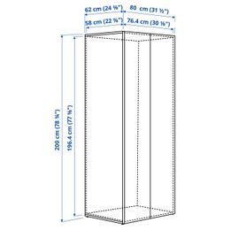 IKEA LASTARE Korpus mit T&uuml;ren