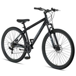 Licorne Bike Thunder Premium Mountainbike in 20, 24, 26, 27.5 und 29 Zoll Fahrrad f&uuml;r M&auml;dchen Jungen Herren und Damen Discbremse Farbe:Schwarz;Gr&ouml;&szlig;e:29 Zoll