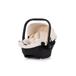 Chipolino Set Babyschale Pearl i-Size (40-85cm) Isofix-Basis-Station Adapter beige