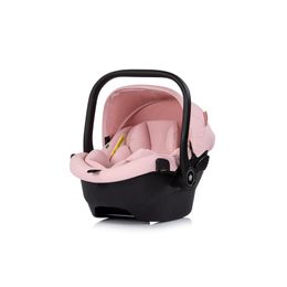Chipolino Babyschale Pearl i-Size (40-85cm) Sonnendach 3-Punkt-Gurt Kopfst&uuml;tze rosa
