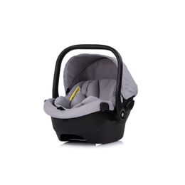 Chipolino Set Babyschale Pearl i-Size (40-85cm) Isofix-Basis-Station Adapter grau
