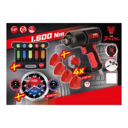 KS Tools Reifen-/R&auml;der Aktionspaket The Devil, 11-tlg. (515.1205)