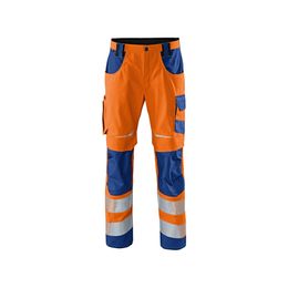 K&Uuml;BLER WORKWEAR K&uuml;bler PSA Reflectiq Hose 2207 warnorange/kbl.blau 54 ; K&uuml;bler Workwear (22078340-3746-54)
