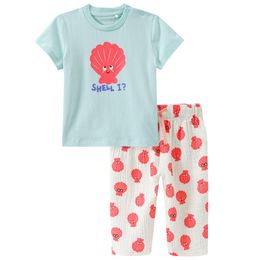 Topomini Baby Set aus T-Shirt und Musselin-Hose