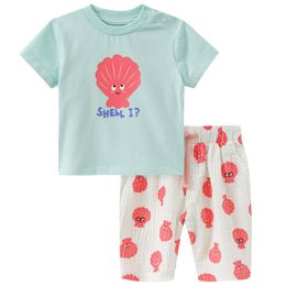 Topomini Newborn Set aus T-Shirt und Musselin-Hose