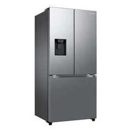 Samsung French Door, Energieeffizienz: E (A-G), silber (edelstahl), B:81,7cm H:177,6cm T:71,5cm, K&uuml;hlschr&auml;nke, Wasserspender mit Wassertank, Auto Ice Maker per Festwasseranschluss