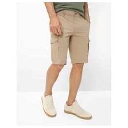 Bermudas Eurex By Brax "Style BODO", Herren, Gr. 52, Normalgr&ouml;&szlig;en, beige, Web, 98% Baumwolle, 2% Elasthan, Hosen Bermudas