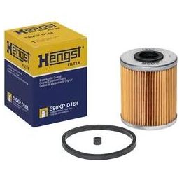 HENGST FILTER Kraftstofffilter E90KP D164 mit Dichtungen 70mm f&uuml;r RENAULT TRUCKS GENERAL MOTORS OPEL NISSAN 93161065 93161340 93161161