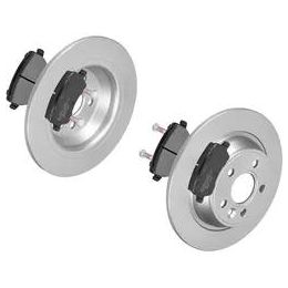 f.becker Bremsensatz, Scheibenbremse 13810240 hinten rechts links voll 302mm f&uuml;r LAND ROVER FORD VOLVO 30742491 30794554 31445796