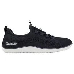 Sneaker Kangaroos "K-BF BOLE", Herren, Gr. 37, dk navy, wei&szlig;, Textil, Schuhe Sneaker, Barfussschuh