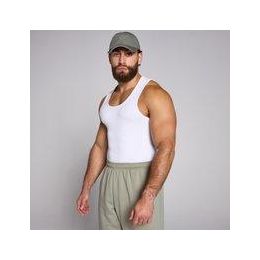 Myprotein MP Men's Lift Ribbed Muscle Fit Tank - White - XS