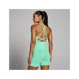 Myprotein MP Damen Tempo Nahtlos Strappy Top - Mintgr&uuml;n - XXL