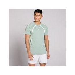 Myprotein MP Herren Tempo Panel T-Shirt - Eucalyptus - S