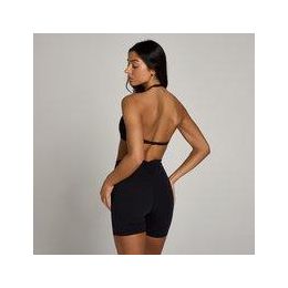 MP TeMPo Neckholder-BH mit offenem R&uuml;cken f&uuml;r Damen &ndash; Schwarz - XS