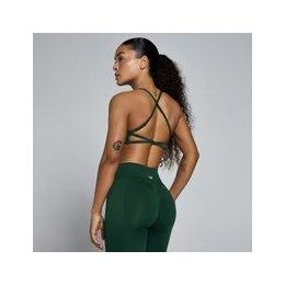 Myprotein MP Women's Lift Seamless Strappy Bra - Dark Emerald - XS