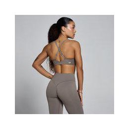 Myprotein MP Damen Tempo Twist Back Sport-BH - Aschgrau - XS
