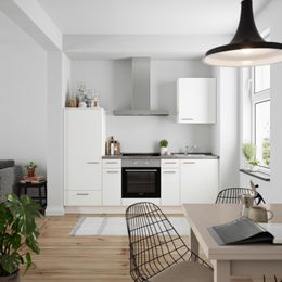 Nobilia K&uuml;chenblock Touch Low m. Ger&auml;ten Wei&szlig;
