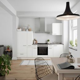 Nobilia K&uuml;chenblock Touch Low m. Ger&auml;ten Wei&szlig;