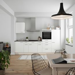 Nobilia K&uuml;chenblock Touch Low m. Ger&auml;ten Wei&szlig;