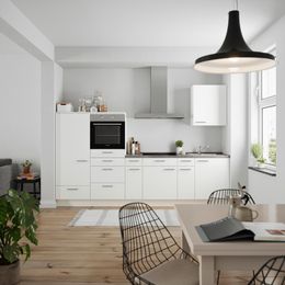 Nobilia K&uuml;chenblock Touch Low m. Ger&auml;ten Wei&szlig;