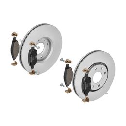 ATE Bremsensatz, Scheibenbremse ijf141b655 Vorderachse bel&uuml;ftet 283mm 26mm f&uuml;r PEUGEOT CITRO&Euml;N OPEL