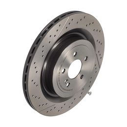 Brembo Bremsscheibe COATED DISC LINE 09.B879.11 hinten rechts links Geschlitzt/Gelocht 360mm f&uuml;r MERCEDES-BENZ 2314230212 A2314230212