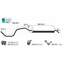 Ernst Endschalld&auml;mpfer 153010 f&uuml;r VAG