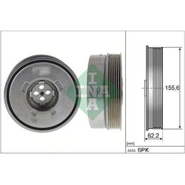 INA Riemenscheibe, Kurbelwelle 544050110 f&uuml;r MINI
