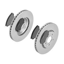 F.BECKER Bremsensatz, Scheibenbremse 13810217 Vorderachse innenbel&uuml;ftet 321mm 30mm f&uuml;r Vaughall CHEVROLET Opel