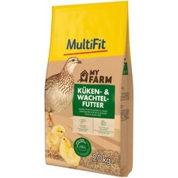 MultiFit My Farm K&uuml;ken- & Wachtelfutter 20kg