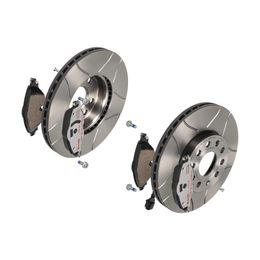 Brembo Bremsensatz-Vorderachse MAX LINE SK8K0F5ND8 Bremsensatz, Scheibenbremse vorne rechts links innenbel&uuml;ftet 288mm f&uuml;r SKODA VW (SVW) SEAT (FAW) AU