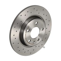 Brembo Bremsscheibe XTRA LINE 08.A759.1X hinten rechts links Gelocht 300mm f&uuml;r VW (FAW) (SVW) AUDI 8K0615601M L8KD615601 8K0615601J