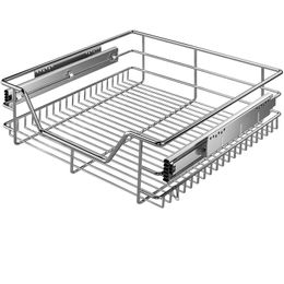 Casaria Teleskopschublade 50cm Schrankbreite Au&szlig;enma&szlig;