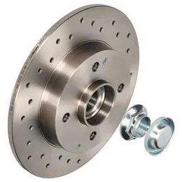 Brembo Bremsscheibe 08.9512.2X hinten rechts links Gelocht 249mm f&uuml;r CITRO&Euml;N (DF-PSA) PEUGEOT VAUXHALL OPEL DS 1613500780 3648487 ZQ51014280