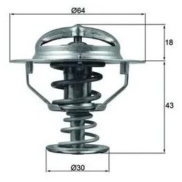 Mahle Thermostat, K&uuml;hlmittel tx11482d f&uuml;r SAAB OPEL VOLVO VAUXHALL KIA MITSUBISHI HONDA ISUZU NISSAN INFINITI RENAULT TOYOTA LEXUS