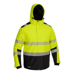 Bisley MALCOM HI VIS Regenparka Gelb / 4XL