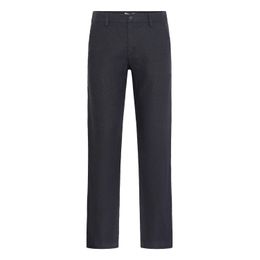Leinenhose Casual Friday "Leinenhose CFPandrup", Herren, Gr. 33/32, L&auml;nge 32, blau (schwarz navy), Obermaterial: 100% Leinen LI., Hosen