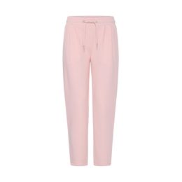 Loungehose oxmo "Loungehose OXNTanja", Damen, Gr. S, N-Gr, rosa (rose smoke melange), Obermaterial: 71% Polyester PES. 26% Viskose CV. 3% Elasthan EL., Hosen Loungehose