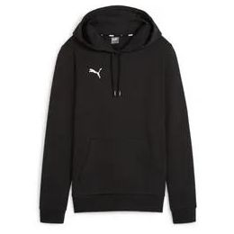 Kapuzensweatshirt Puma "TEAMGOAL CASUALS HOODY WMN", Herren, Gr. XL, Puma schwarz, Puma wei&szlig;, Sweatware, Obermaterial: 100% Baumwolle, unifarben, regular fit normal, angesetztes B&uuml;ndchen, Sweatshirts, mit Kapuze, regul&auml;re Passform