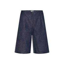 Bermudas Casual Friday "Bermudas CFForsberg Denim", Herren, Gr. M, N-Gr, blau (200444 unwashed blau denim), Obermaterial: 64% Baumwolle CO. 36% Lyocell CLY., Hosen Bermudas