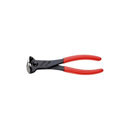 Knipex 68 01 180 EAN Vornschneider mit Kunststoff &uuml;berzogen schwarz atramentiert 180 mm)