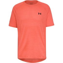 Under Armour TECH Funktionsshirt Herren - Gr&ouml;&szlig;e L - rot