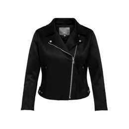 Only sheego Gro&szlig;e Gr&ouml;&szlig;en Bikerjacke, black, Gr&ouml;&szlig;e 48 - Damen
