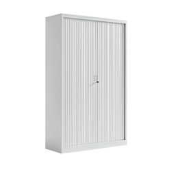 eurokraft pro Rollladenschrank, BxT 1200 x 450 mm, H&ouml;he 1950 mm, lichtgrau