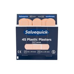 Refill f&uuml;r SALVEQUICK, 6 VE Pflaster-Strips, wasserfest, je 45 Stk, VE &agrave; 6 Stk kaiserkraft